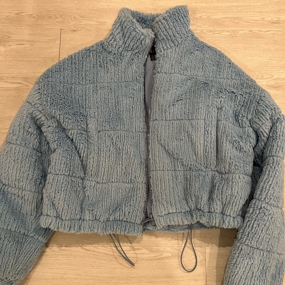 Jackets & Coats | Light Blue Dolls Kill Fluffy Puffer | Poshmark